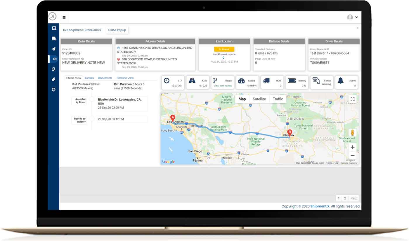 ShipmentX – Real-time Visibility across your supply chain